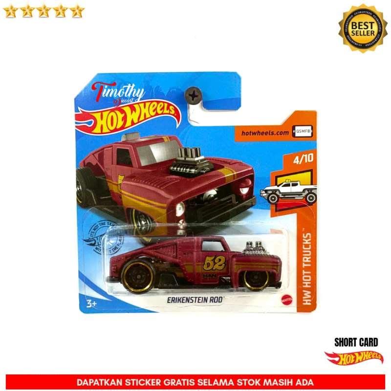 Jual Hot Wheels Short Card Erikenstein Rod Coklat 52 Han Timothy ...