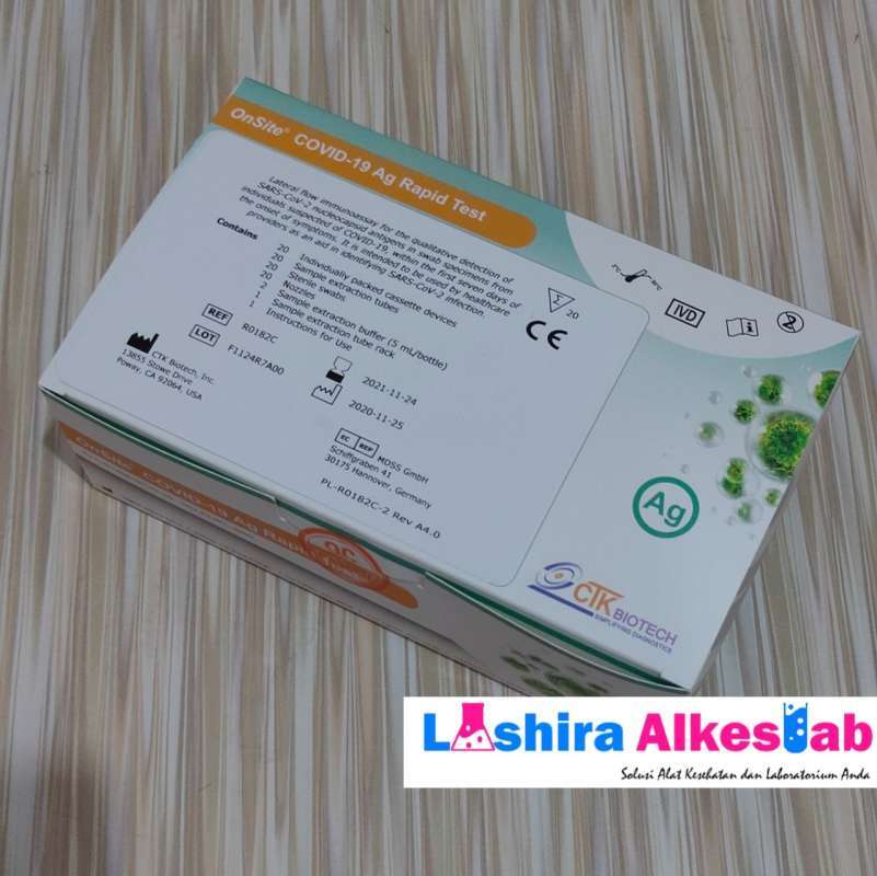 Jual Onsite Covid-19 Antigen Rapid Test Di Seller Lashira_alkeslab ...