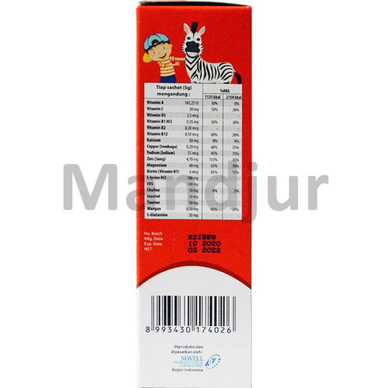 Jual Sprinkle Serbuk Multivitamin Rasa Beef Dus Isi 5 Sachet Di Seller ...