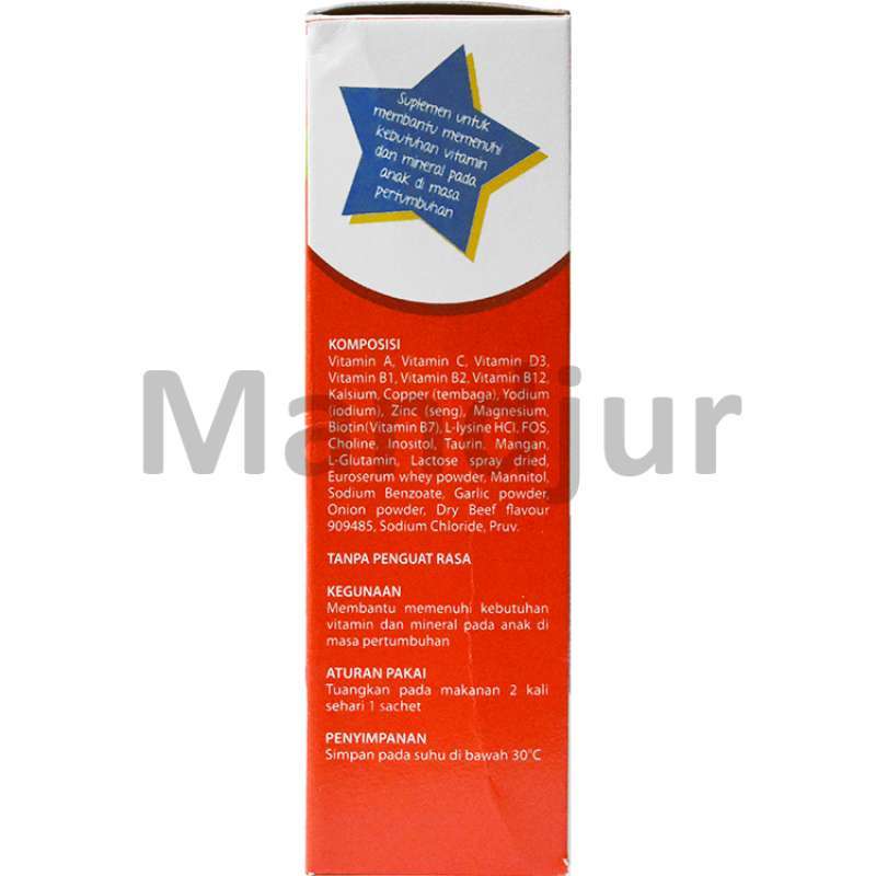 Jual Sprinkle Serbuk Multivitamin Rasa Beef Dus Isi 5 Sachet Di Seller ...