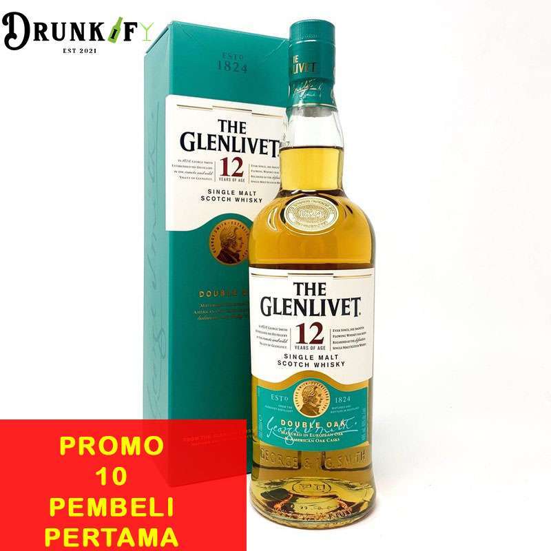 Jual Glenlivet 12 Years Old Single Malt 100% Original 700ml di Seller Drunkify - Dungus Cariang ...