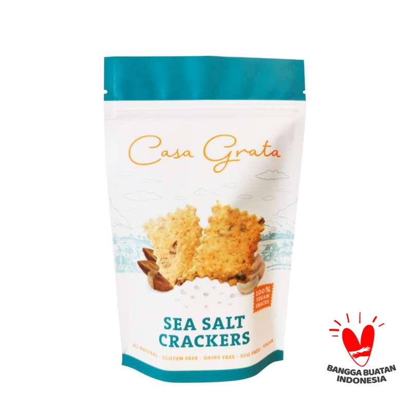 Jual Casa Grata - Sea Salt Crackers Biskuit Sehat - 90gr di Seller ...