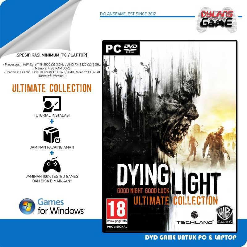 Jual Dying Light Ultimate Collection + All DLCs Game PC di Seller ...