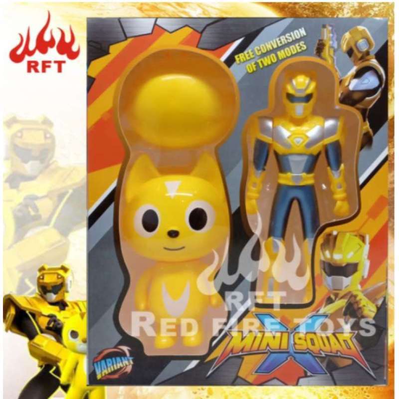 Jual Mainan Mini Force Ranger Robot Dan Maskot Miniforce Sammy Volt ...