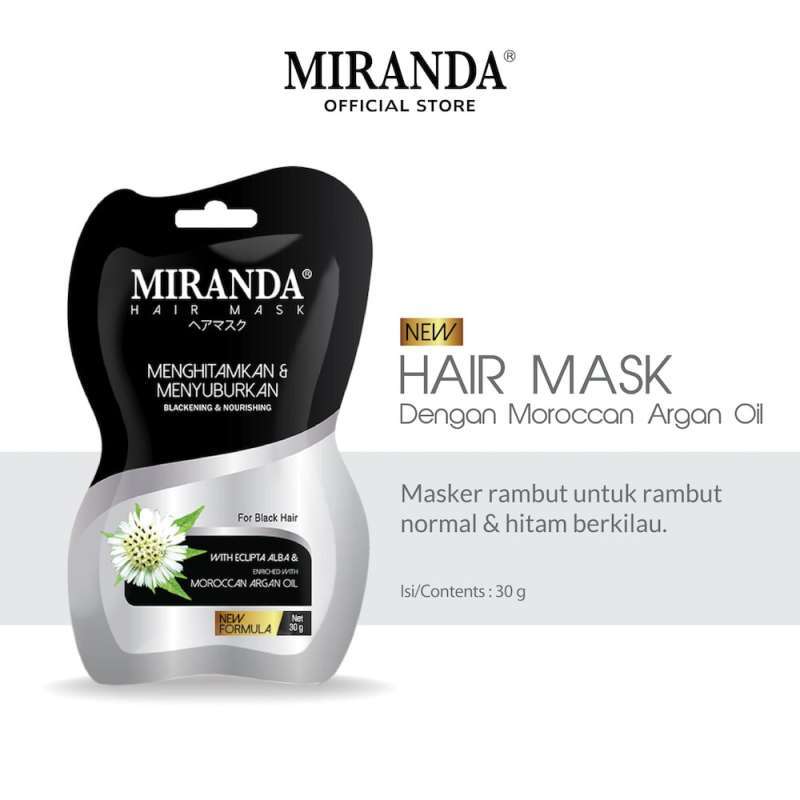 Miranda Hair Mask Sachet Jojoba Oil Lengkap Harga Terbaru Juni 2024 ...