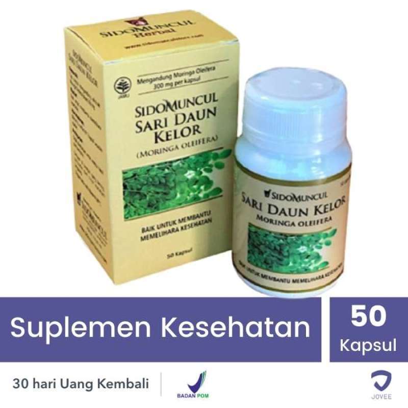 Jual SIDOMUNCUL SARI DAUN KELOR - Moringa Oleifera - Suplemen Kesehatan ...