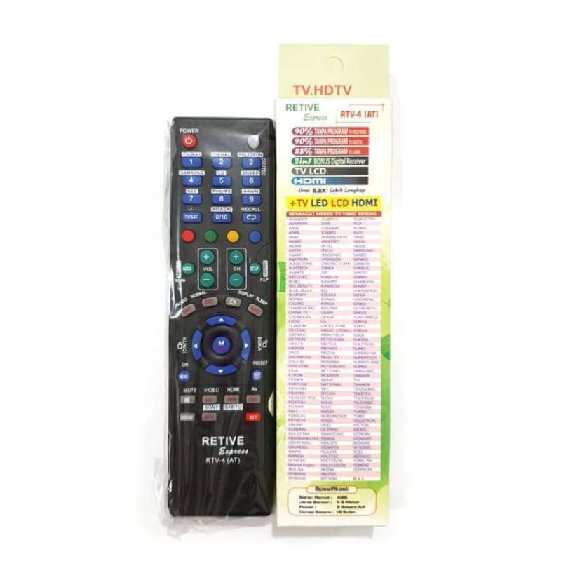 Promo Remote Penganti Remote Tv Universal Remote Parabola Remote ...