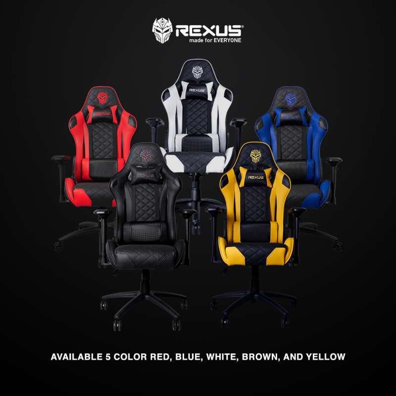 Jual Rexus Gaming Chair Kursi RGC 101 - Black Brown di Seller Rexus ...