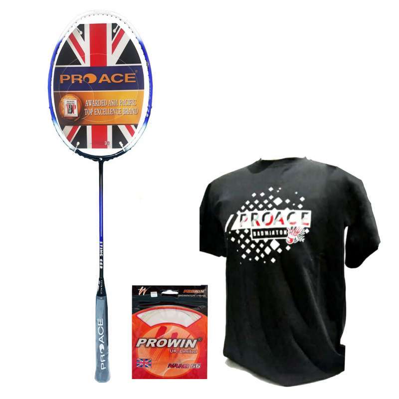 Promo Raket Badminton Pro Ace Sting 668 Bonus Komplit Diskon 15% Di ...