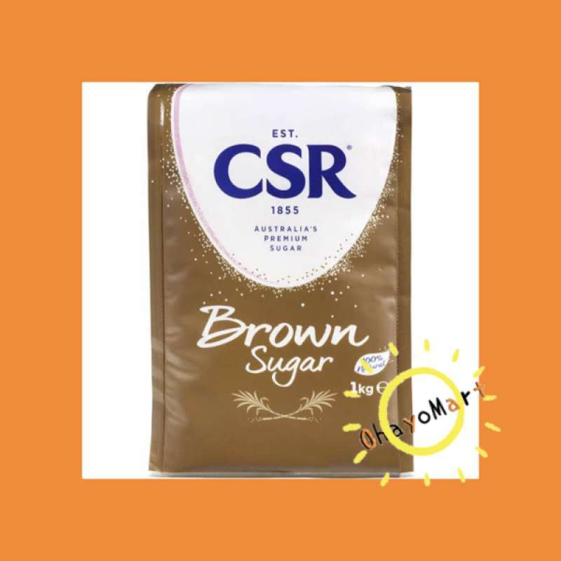 Jual CSR Brown Sugar / Premium Sugar 1kg di Seller Ohayo Mart ...