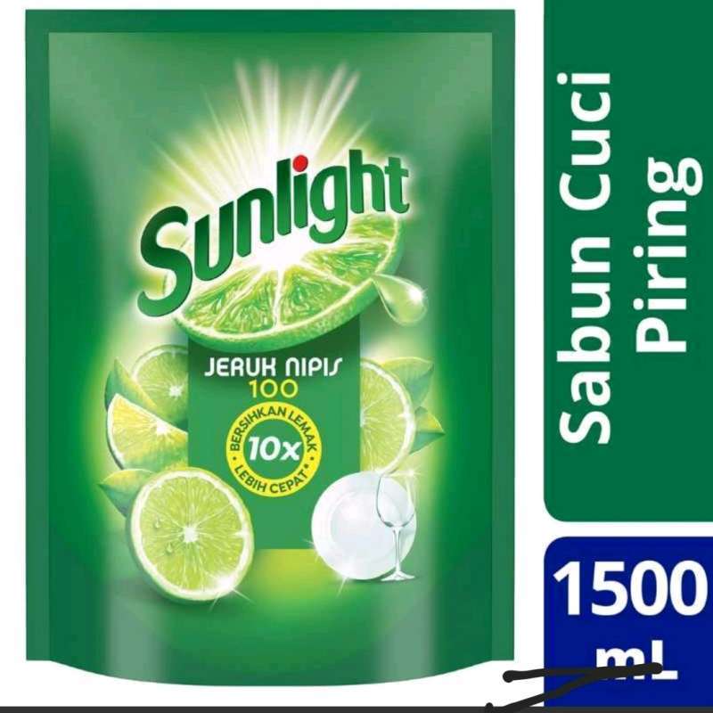 Jual Sunlight Sabun Cuci Piring Jeruk Nipis Refill 1600 ml di Seller NAN STORE - Kunciran Indah ...