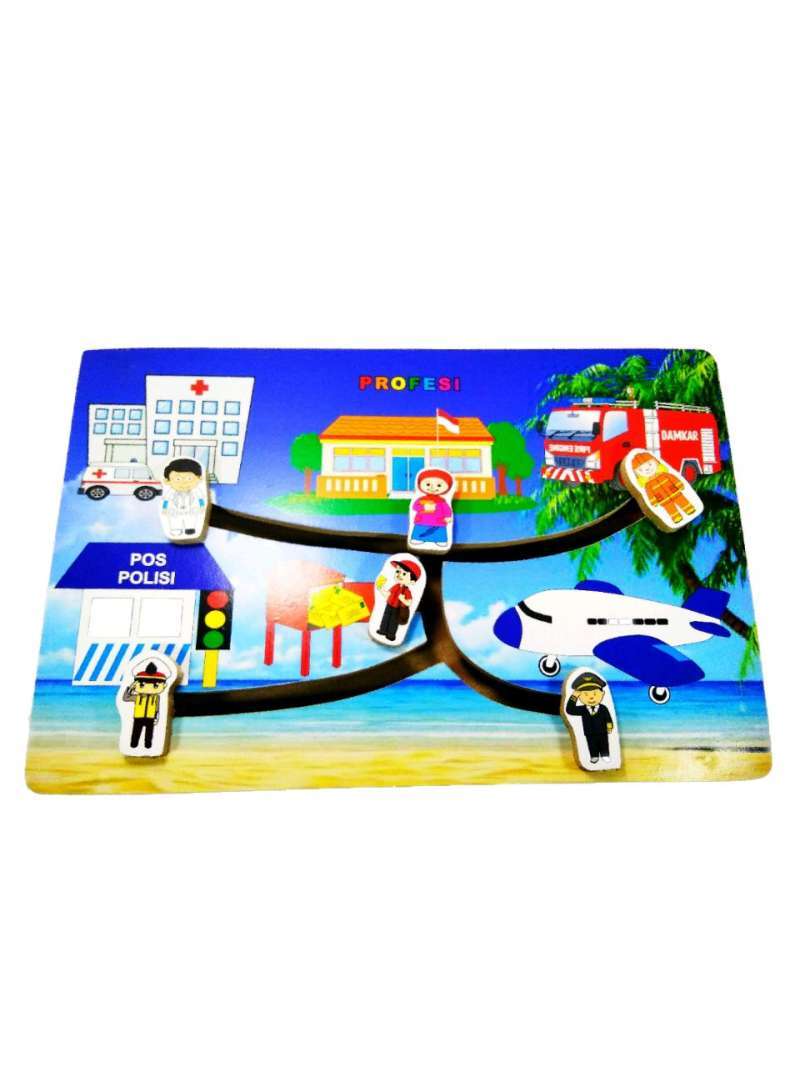 Promo MAINAN EDUKASI ANAK PEREMPUAN - LAKI LAKI | MAZE ALUR PROFESI ...