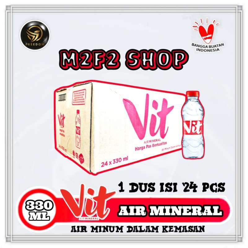Promo Air Mineral Vit Botol Pet - 330 ml (Kemasan Karton) Diskon 24% di ...