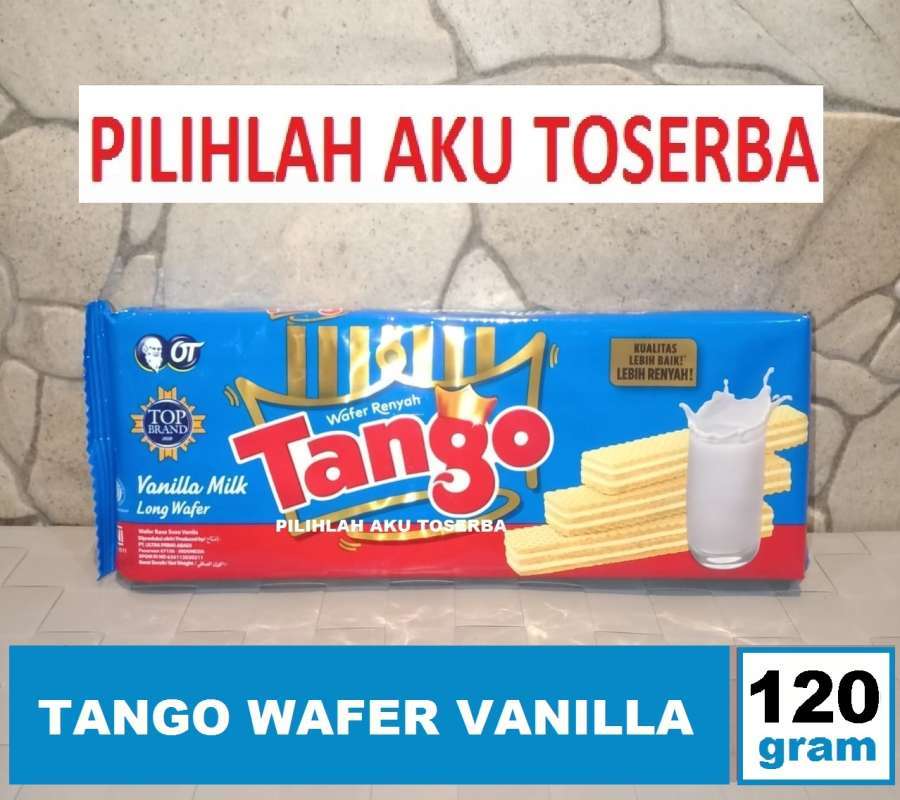 Promo Tango Wafer VANILLA 130 gr - (HARGA SATUAN) Diskon 32% di Seller ...