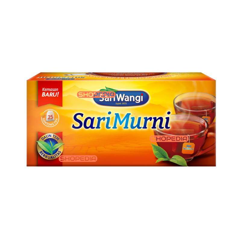 Jual Sari Wangi Sari Murni Isi 25 Tea Bag Kemasan Box 40gr di Seller Yo ...