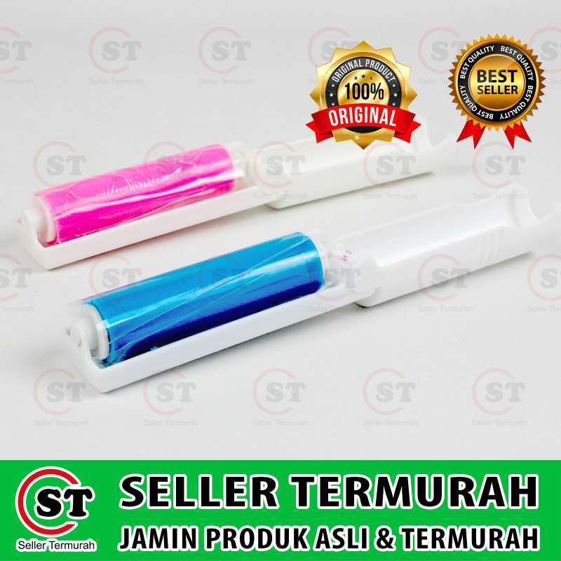 Promo Alat Pembersih Bulu Debu Lipat Portable Roll Sikat Sikat Travel ...