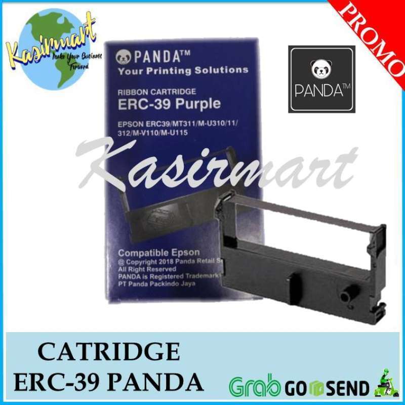 Jual PANDA ERC-39 RIBBON CARTRIDGE PITA PRINTER KASIR DOTMATRIX di ...
