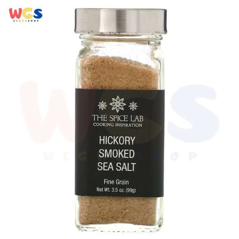 Jual The Spice Lab Premium Hickory Smoked Sea Salt Fine Grain 3.5oz 99g ...