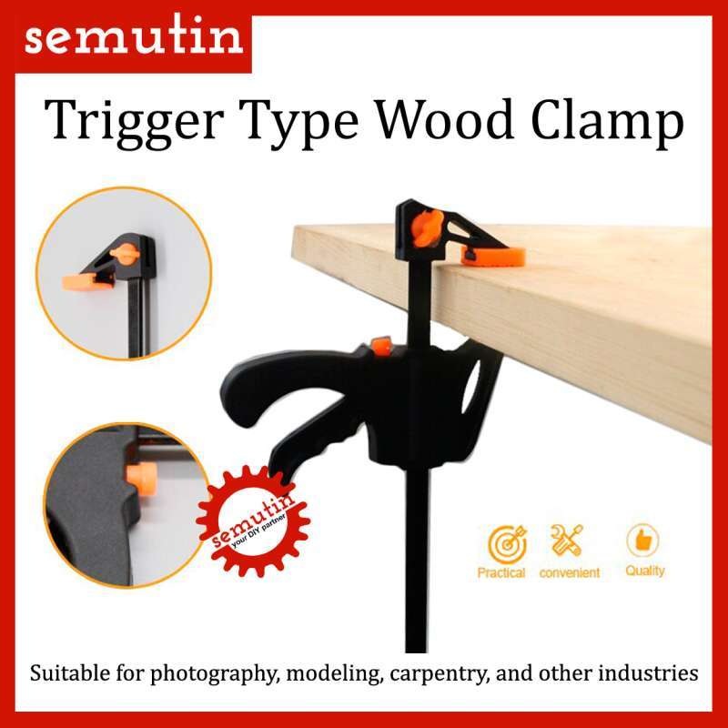 Jual Clamp Penjepit Kayu / Wood Clip Speed Squeeze Ratcheting - 6 Inch ...