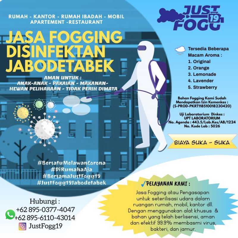 Jual Jasa Disinfektan - Harga Termurah Dan Terbaru Di 2024 | Blibli