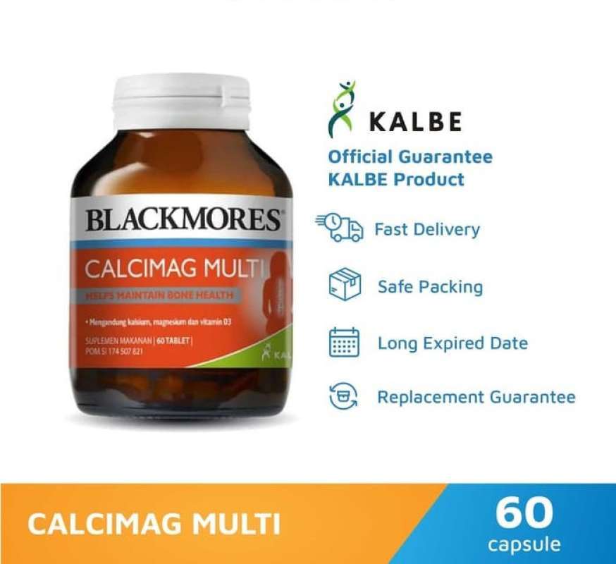 Jual BLACKMORES CALCIMAG MULTI 60 TABLET di Seller apotikmaju ...