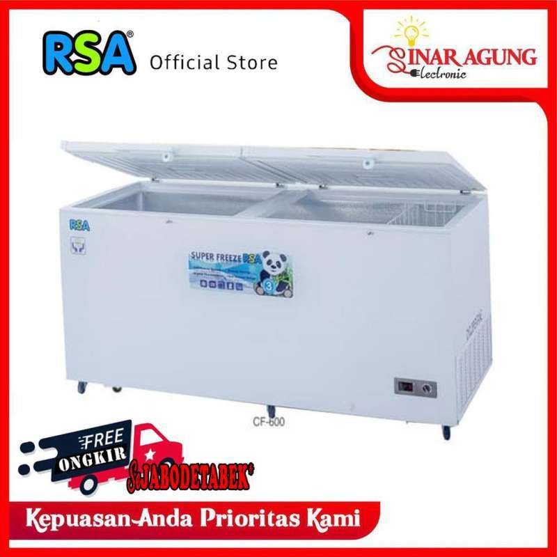 Jual RSA Freezer Box CF 600 - Chest Freezer CF-600 Kapasitas 600 Liter ...