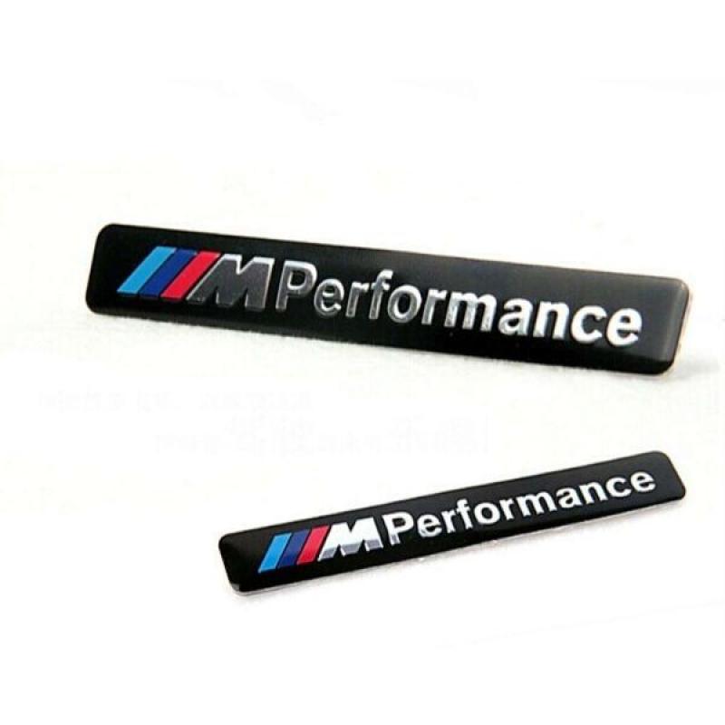 Jual M Performance Motorsport Metal Logo Sticker Aluminum Emblem (Black ...