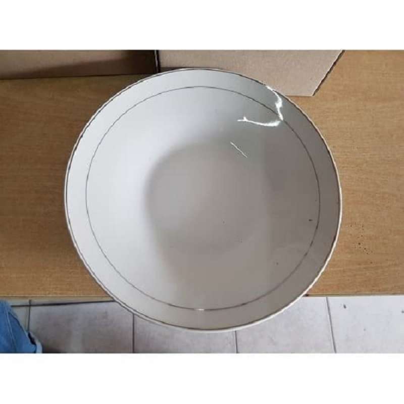 Jual Piring Makan 9 Inch/ Piring Keramik/ Piring Porcelain/ Piring Di ...