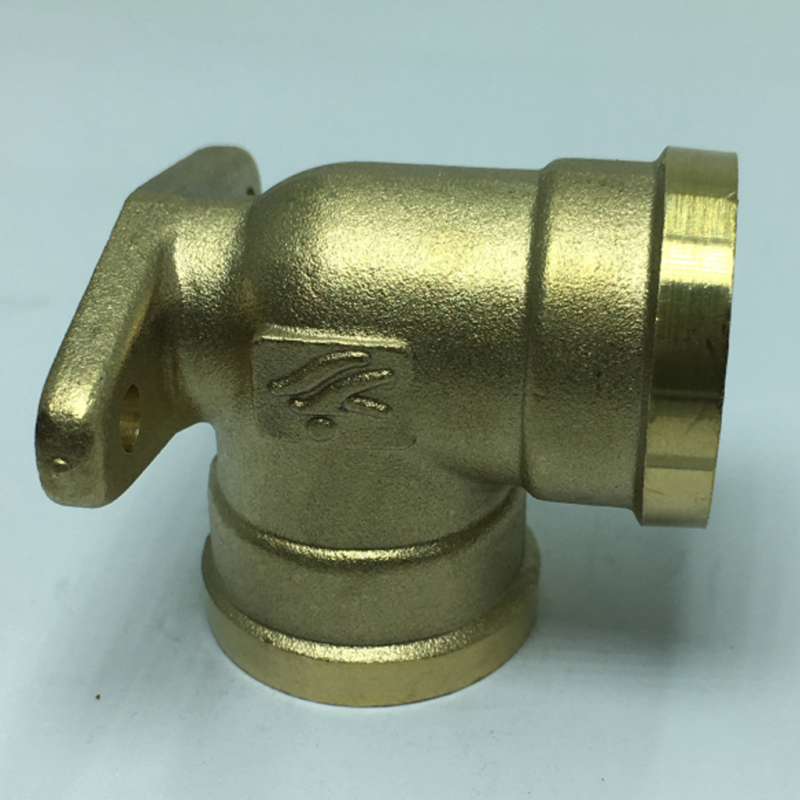 Promo Wall Mount 90° Female Thread Elbow Adapter Coupler Pipe Connector ...