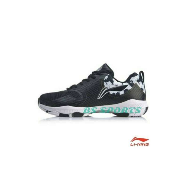 Jual Sepatu Badminton Sepatu Lining Halberd Td - Hitam 9.5 Di Seller Bs ...