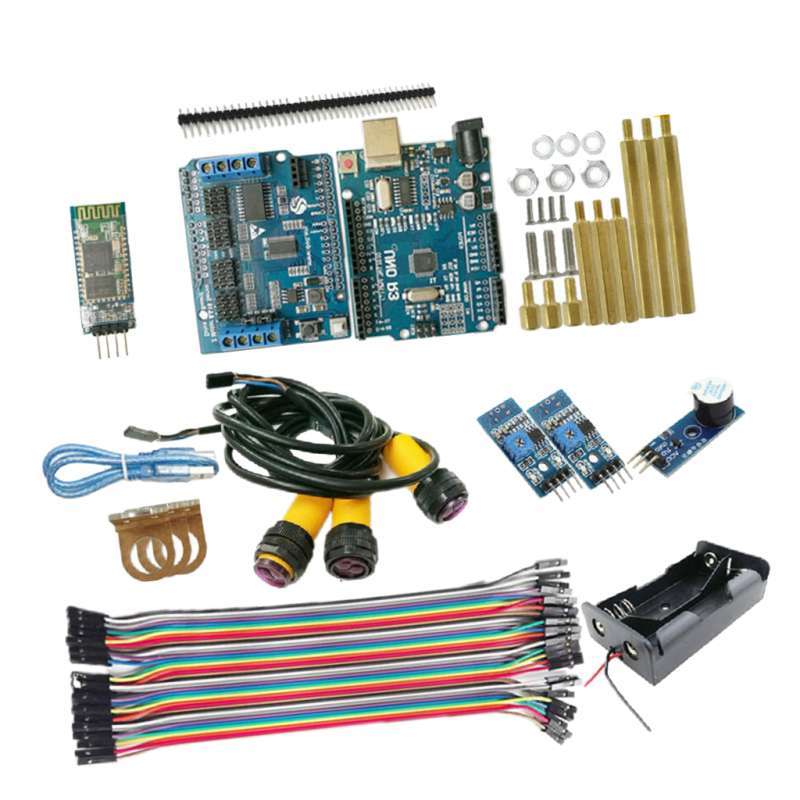Jual WiFi Control Kit UNO R3 Plate Motor Shield For Obstacle Avoidance ...