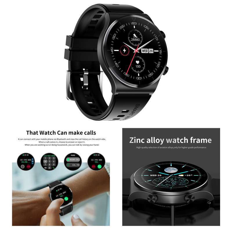 Promo Sports Men Smartwatch Waterproof Bluetooth Call Calorie Counter ...