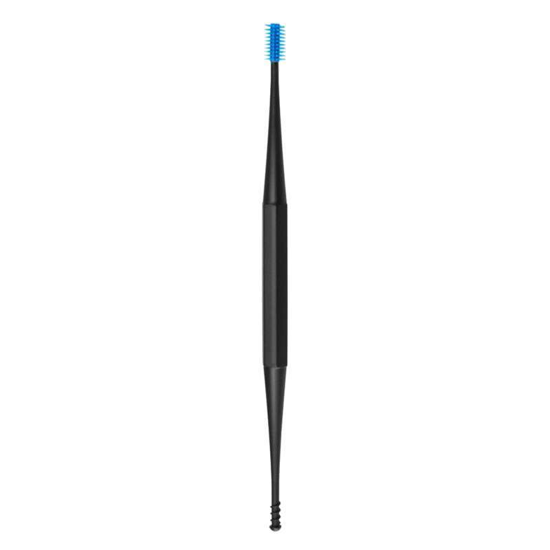 Promo Double-End Spiral Ear Wax Curette Removal Tool Ear Brush Cleaner ...