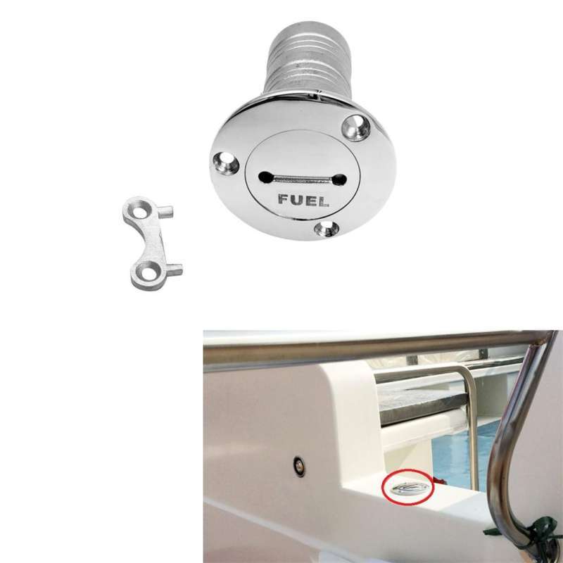 Promo 38mm Marine Boat Gas Fuel Tank Deck Fill Filler with Key 316 ...