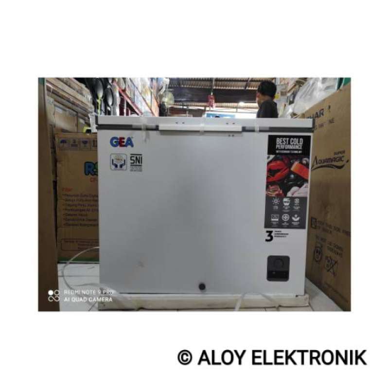 Jual GEA AB 226 R CHEST FREEZER BOX LEMARI PEMBEKU 220 LITER di Seller ...