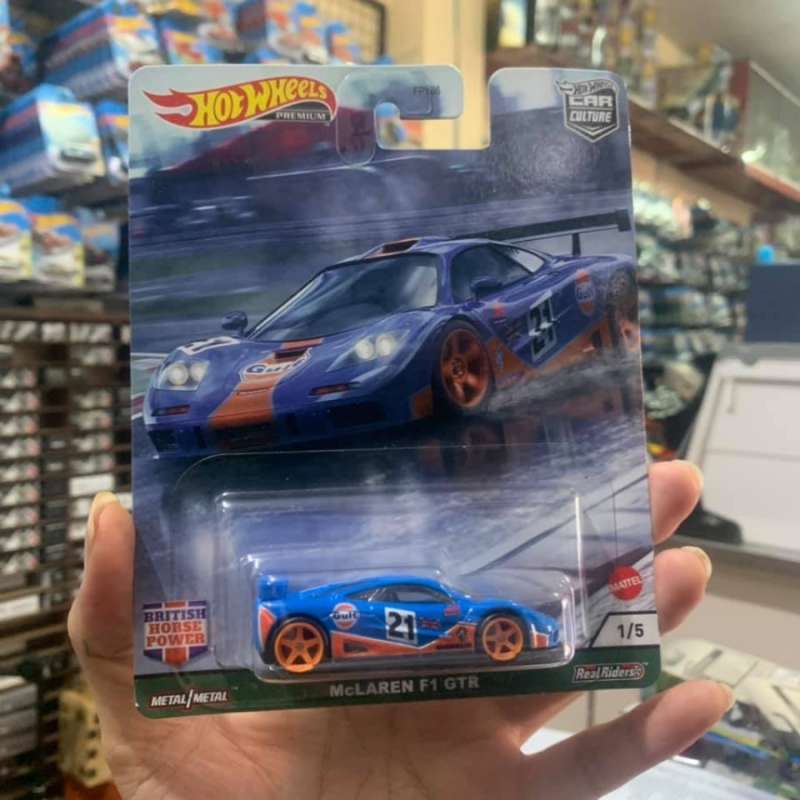 Jual Hot Wheels British Horsepower McLaren F1 GTR di Seller Tedy ...