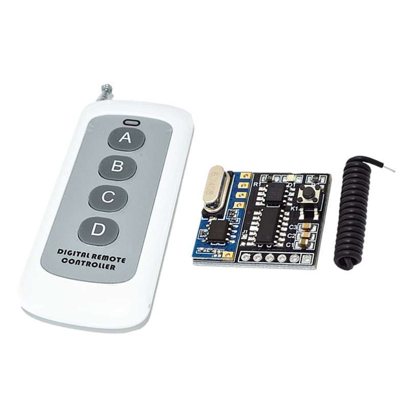 Jual 4CH Wireless 433MHz Remote Control Switch Relay Light Controller ...