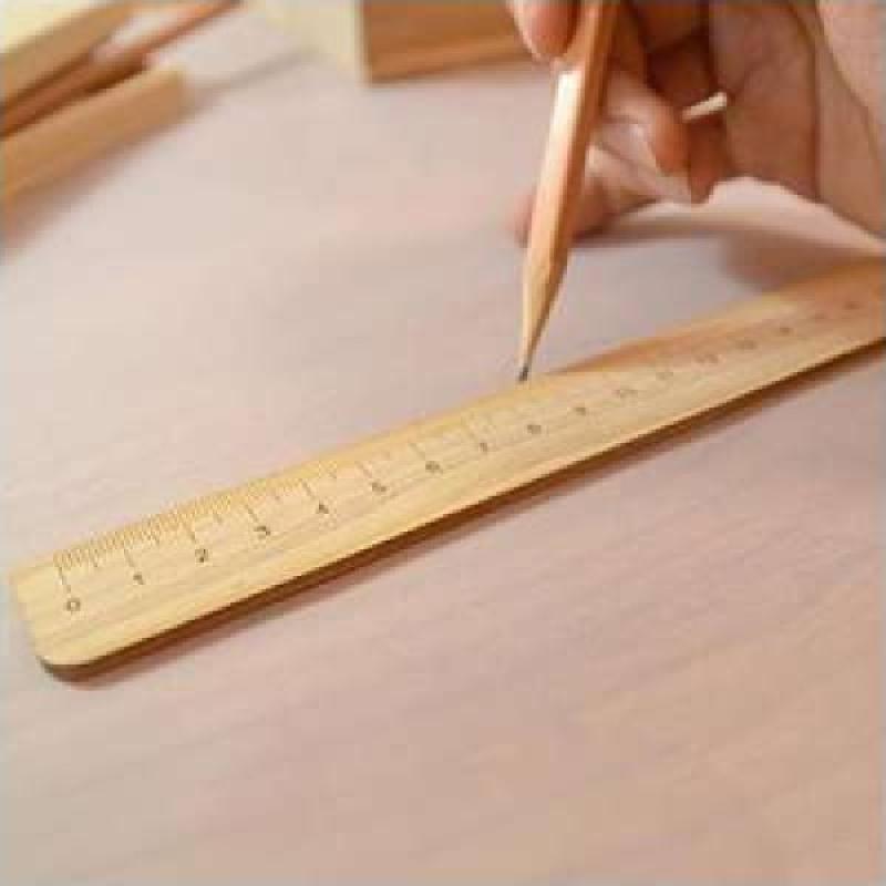 Jual [TAITRA] 30 cm long wooden ruler. di Seller PChomeSEA Official ...