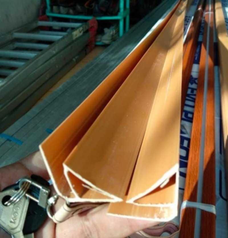 Promo Lis Dinding Plafon Pvc | Lis Tepi Pvc | Lis Siku Pvc Diskon 7% Di ...