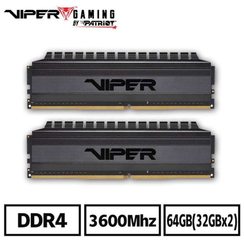 Jual (viper)VIPER VB4 DDR4 3600 64GB (2x32G) desktop memory di Seller ...