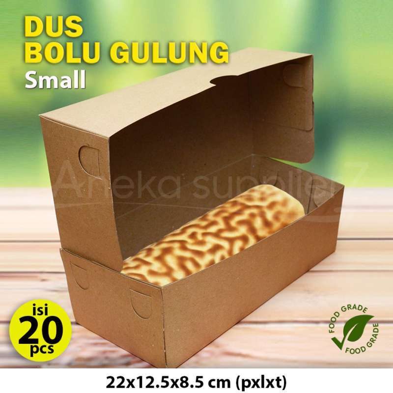 Promo Box Roll cake - Dus Bolu Gulung - Kotak Bolu Gulung - Box Kue ...