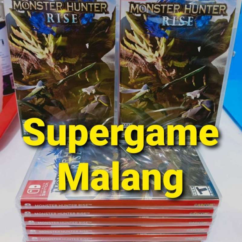 Jual Nintendo Switch Monster Hunter Rise Mh Rise Game Games Gamer ...