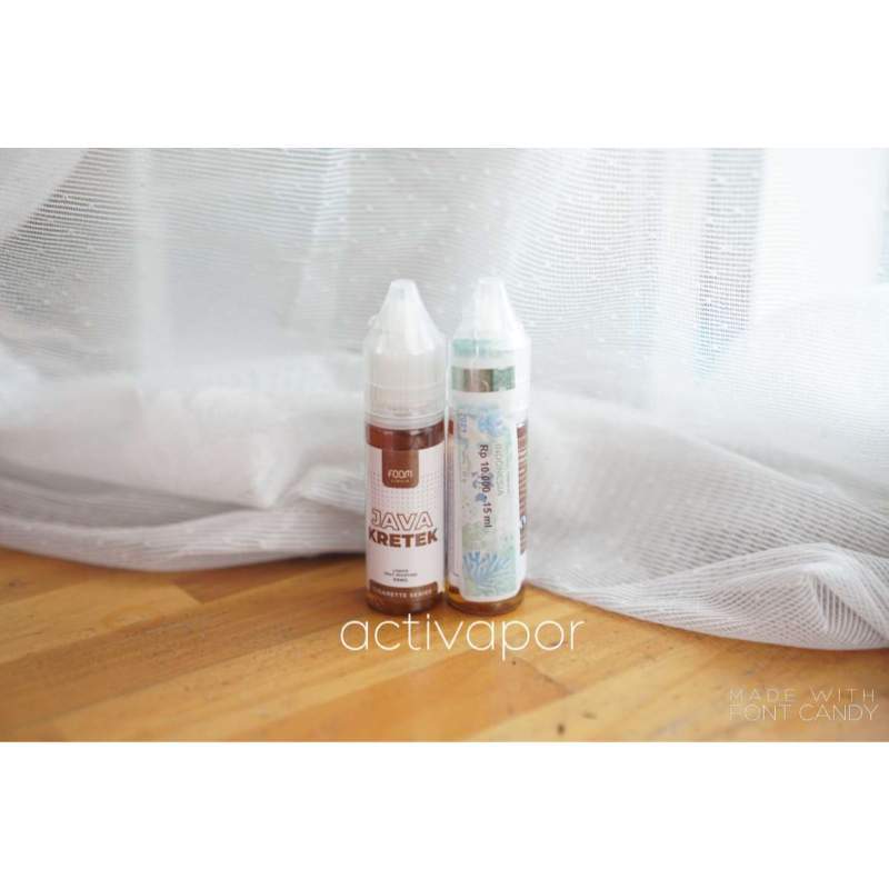 Promo Foom JAVA KRETEK 15ml 50mg Saltnic Salt Nic Liquid Vape Diskon 13 ...