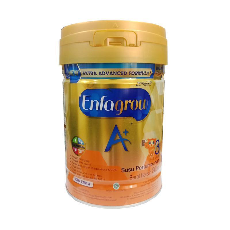 Jual Enfagrow A+3 Vanila Susu Formula [800 g] di Seller JJBABYMILK'SS ...