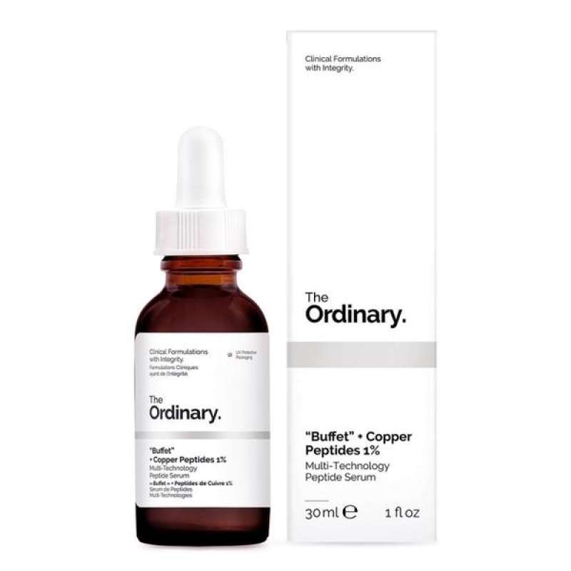 Jual The Ordinary Buffet + Blue Bronze 肽 Serum 30ml di Seller PChomeSEA ...