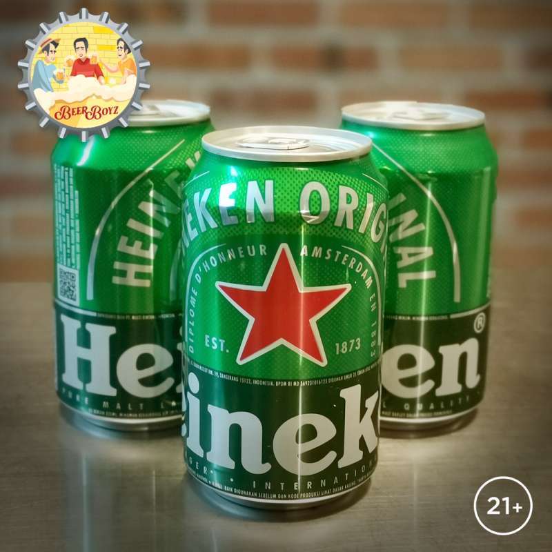 Jual Heineken - Can 330ml di Seller BeerBoyz Jakarta Official Store ...