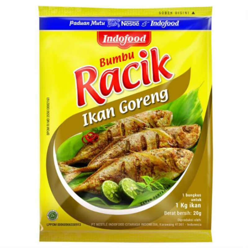 Promo Indofood Bumbu Racik Ikan Goreng Diskon 9% Di Seller Hasan Mart ...