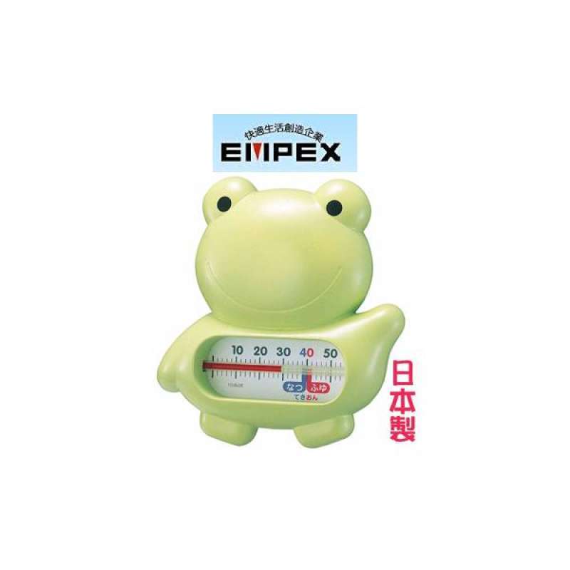 Jual (EMPEX)Japan EMPEX cute frog floating bath water thermometer di ...