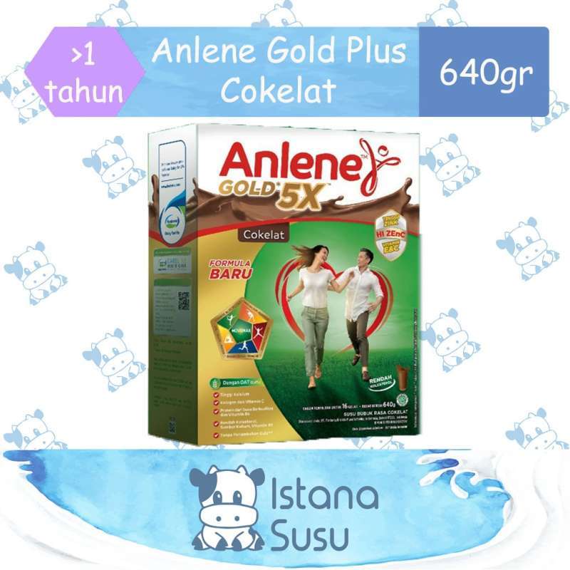 Jual Anlene Gold Plus Chocolate 640gr di Seller Istana Susu Bekasi ...