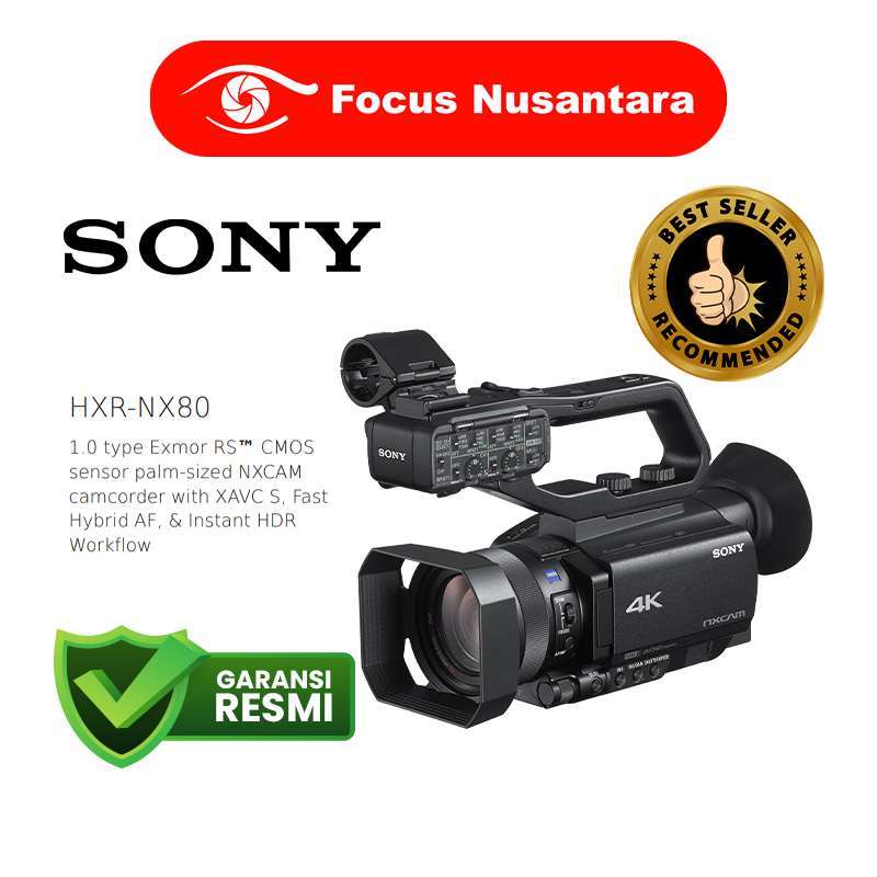 Jual FOCUS NUSANTARA - SONY HXR-NX80 di Seller Focus Nusantara Official ...